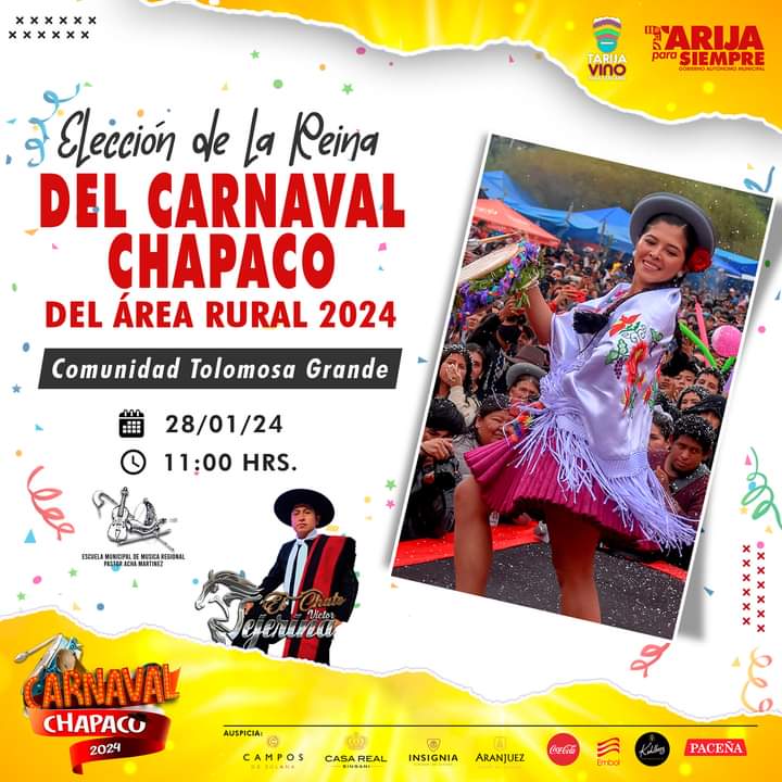 Elección de Reina del Carnaval Chapaco Área Rural | Gota del Chaco