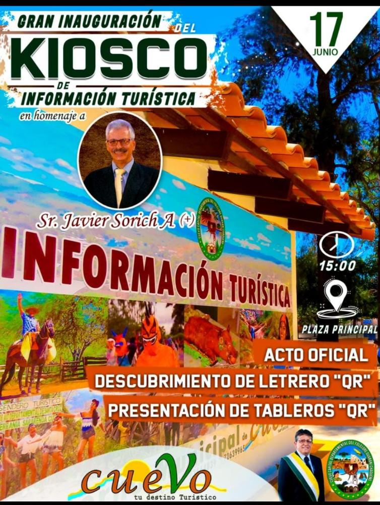 Kiosco Información Turística - Cuevo | Gota del Chaco
