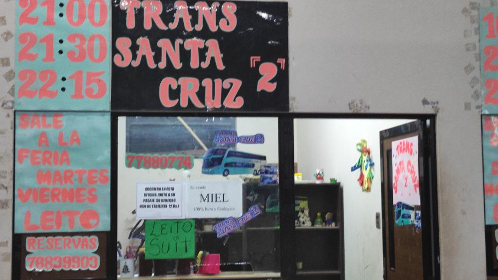 Flota Villa Montes - Santa Cruz "Trans Santa Cruz 2" | Gota del Chaco