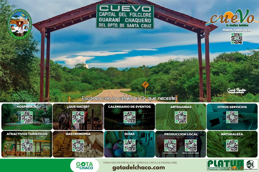 Kiosco Información Turística - Cuevo | Gota del Chaco